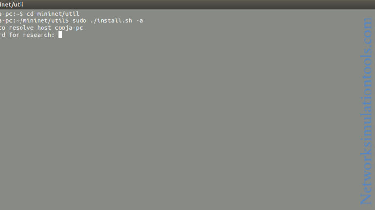 Required Process To Install Mininet In Ubuntu 22 04 Network Simulation Tools