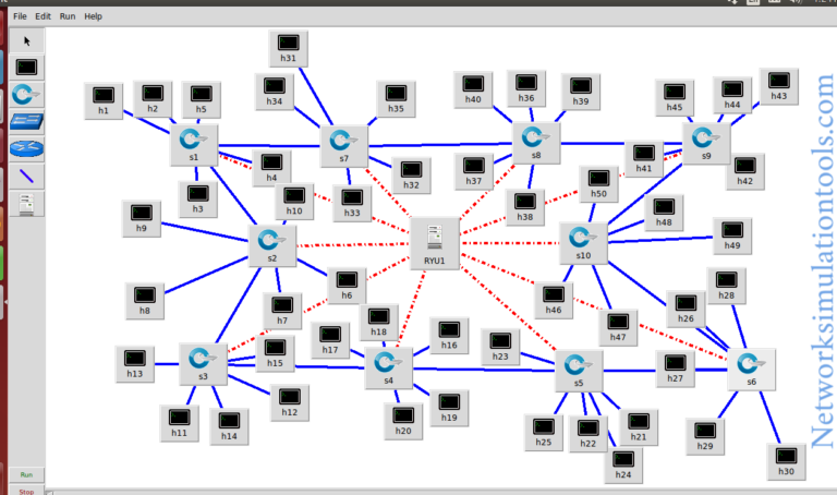 Execution of MiniEdit in Ubuntu | Network Simulation Tools