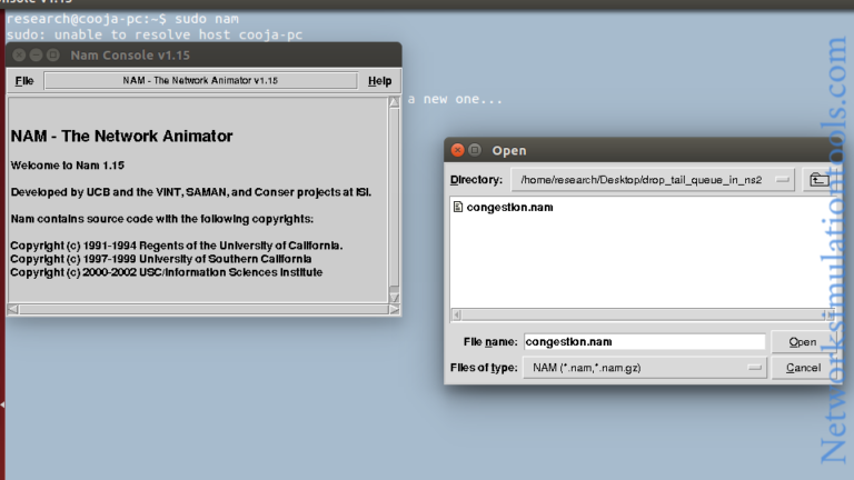 Required process to install Nam | Network Simulation Tools
