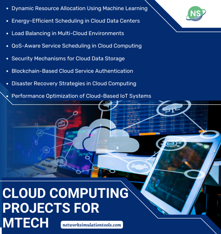 Cloud Computing Project Topics for MTech | Network Simulation Tools